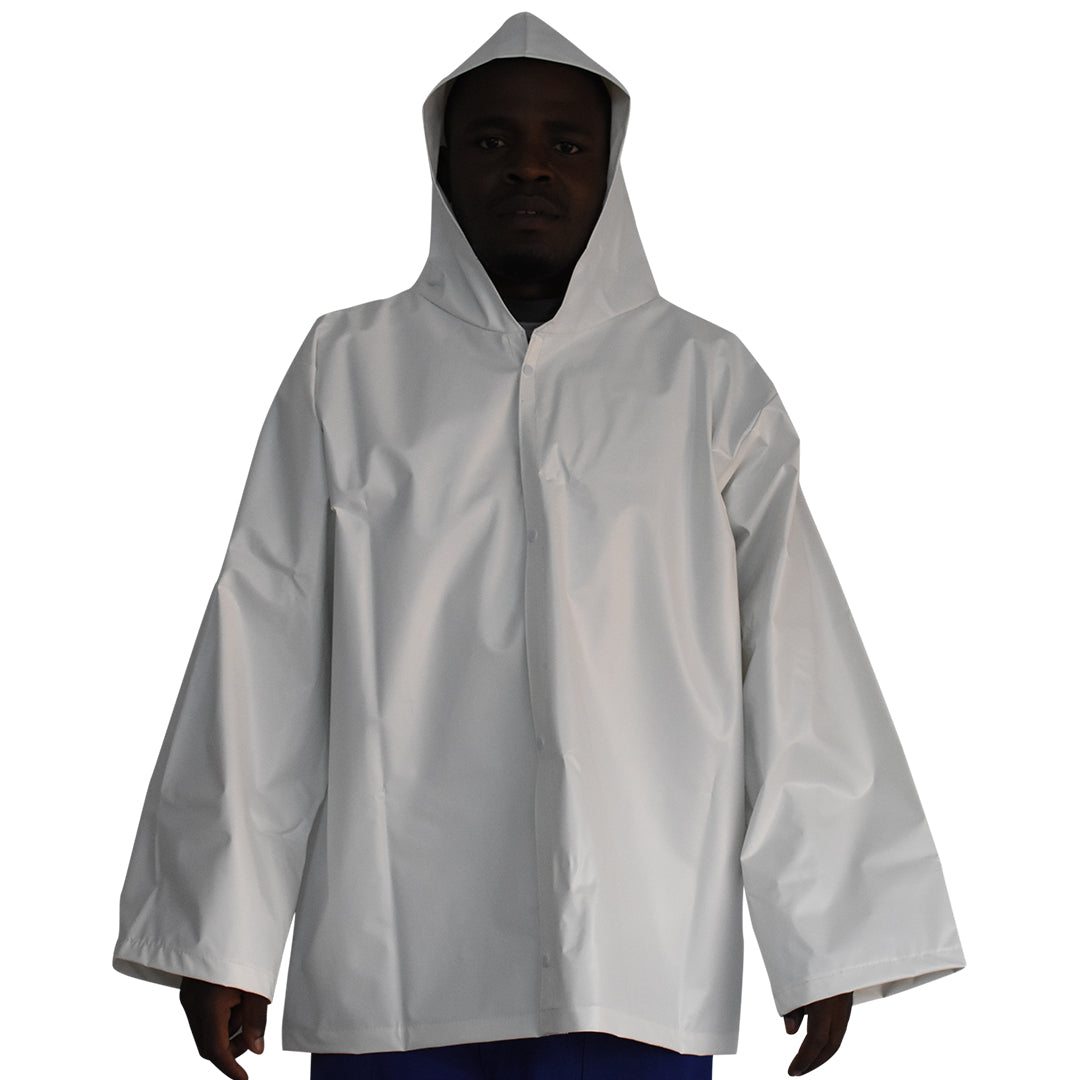 PVC Heavy Duty Loading Jacket Front View & Rear View – MV Enterprises